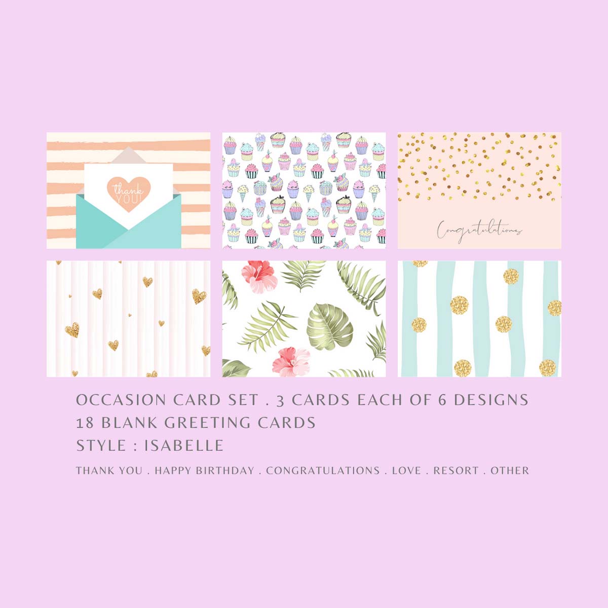 Isabelle Mini Greeting Card Pack – Who We Are